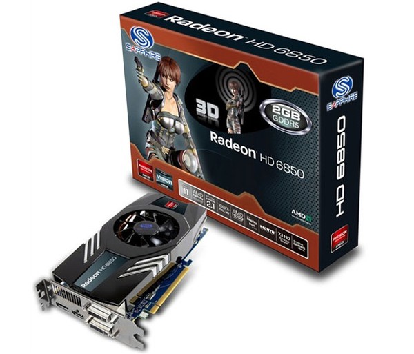 Sapphire anuncia nova Radeon HD 6850 com 2 GB de RAM