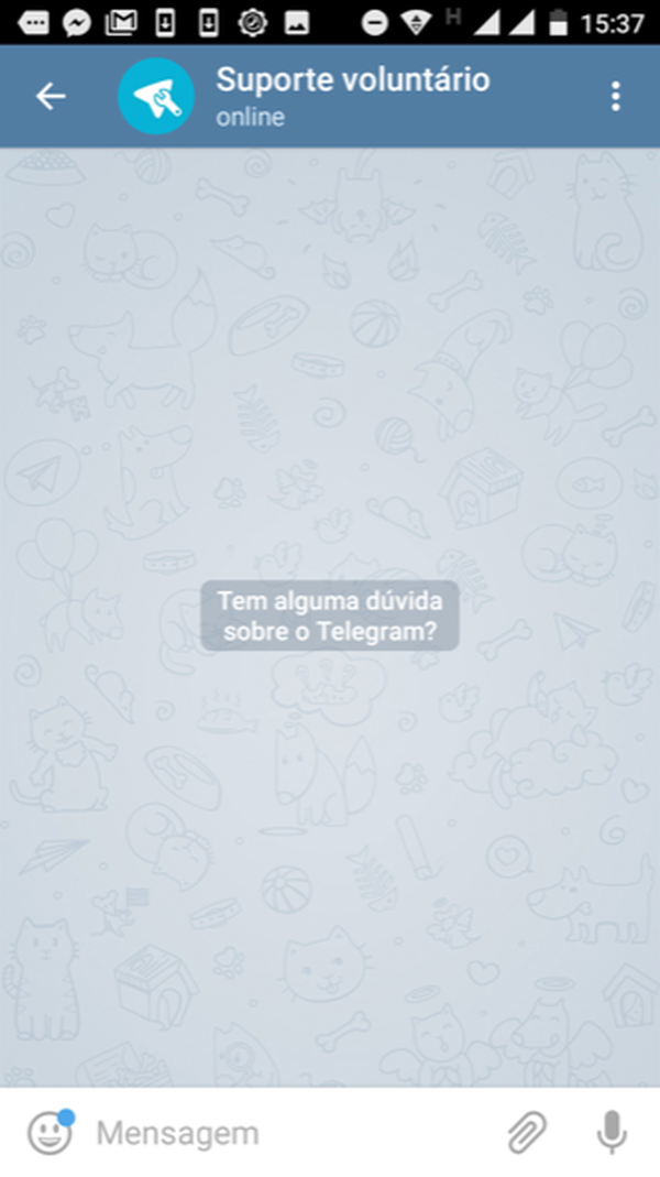 Telegram tem chat de suporte ao usuário; saiba como acessar