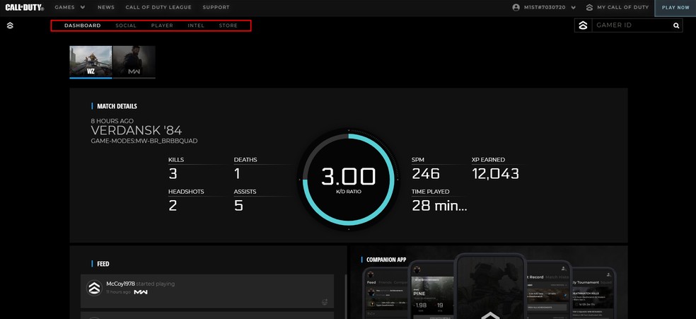 Call of Duty Warzone stats: como ver horas jogadas, abates, mortes e mais