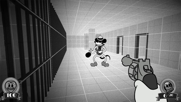 Conheça Mouse, jogo de tiro com visual retrô que lembra a Disney de 1930