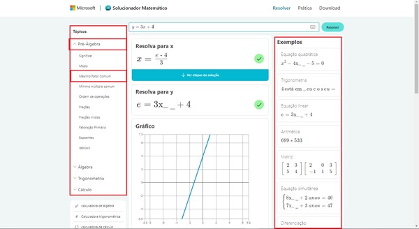 Microsoft Math Solver: como resolver problemas matemáticos pelo PC