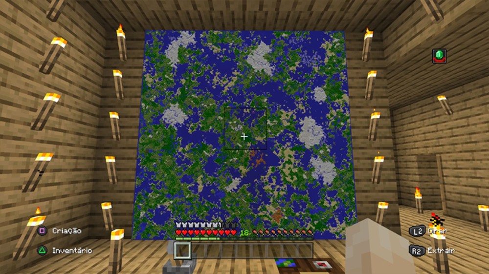 Como fazer quadro no Minecraft