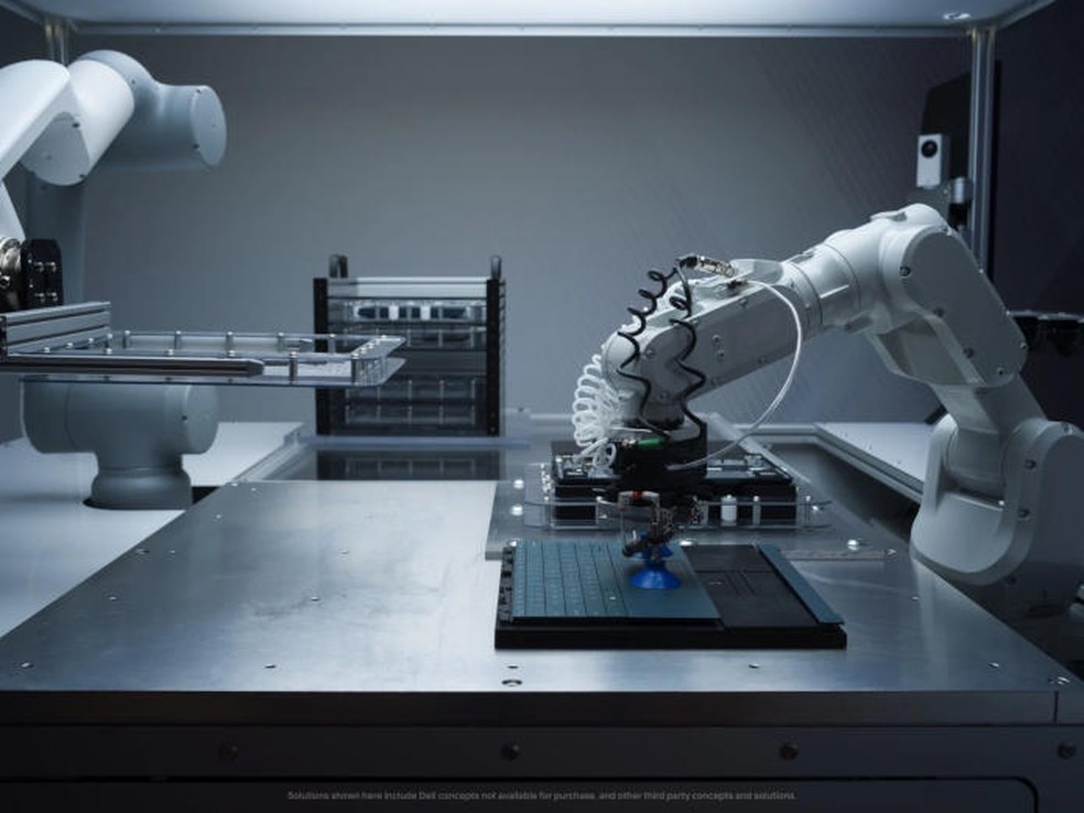 Dell apresenta conceito de notebook que é desmontado em segundos
