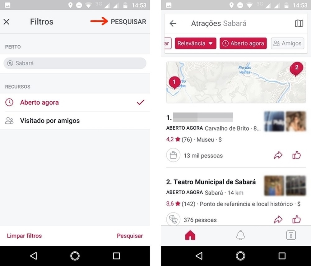 Como usar o Facebook Local para encontrar atrações perto de você