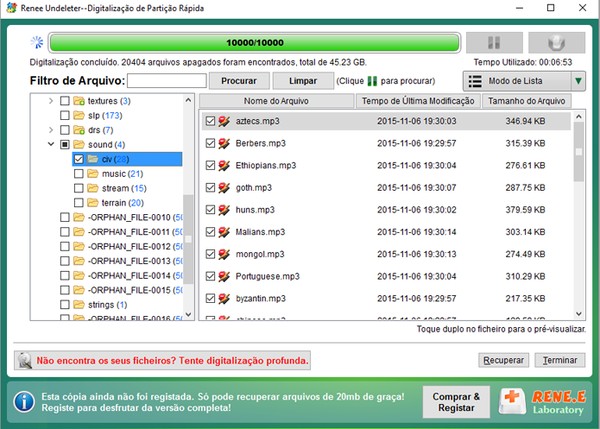 Como usar o Renee Undeleter para recuperar arquivos no PC e no Mac