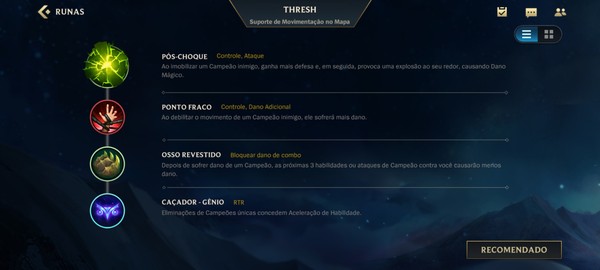 Como jogar de Thresh no Wild Rift; veja dicas de builds, habilidades e mais