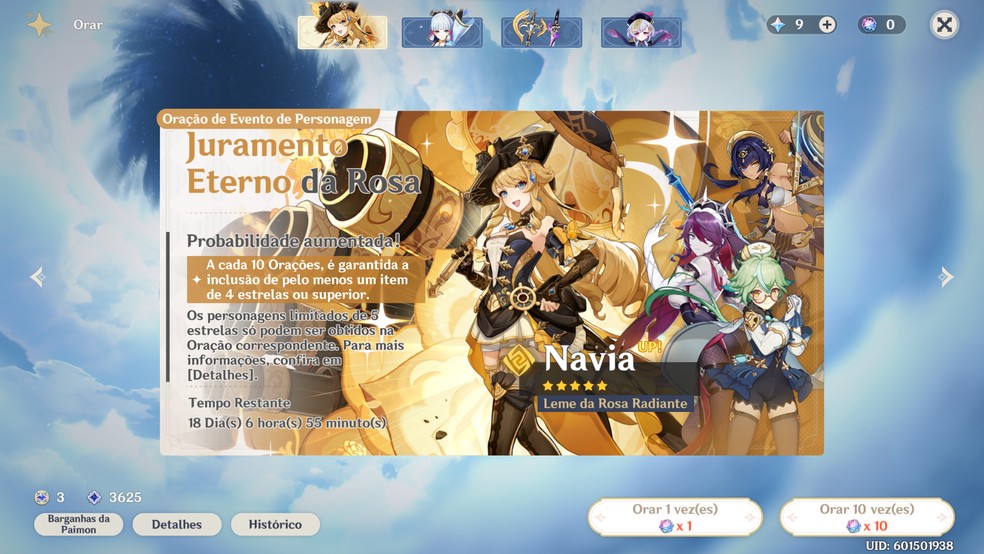 Navia em Genshin Impact: veja guia com gameplay, build e comps