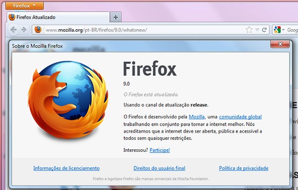 Mozilla lança versão final do Firefox 9