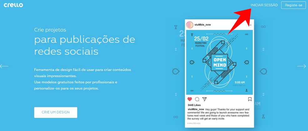 Como editar fotos no Crello para postar nas redes sociais