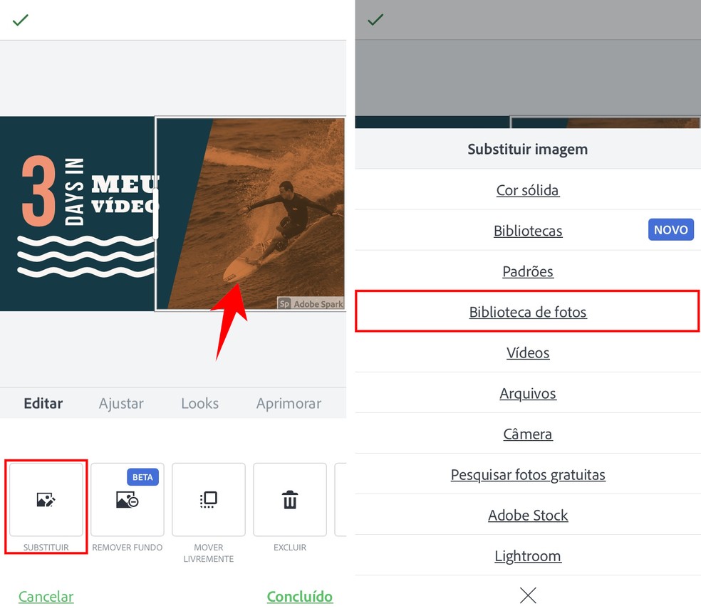 Adobe Spark: como fazer thumbnail pelo celular para o YouTube