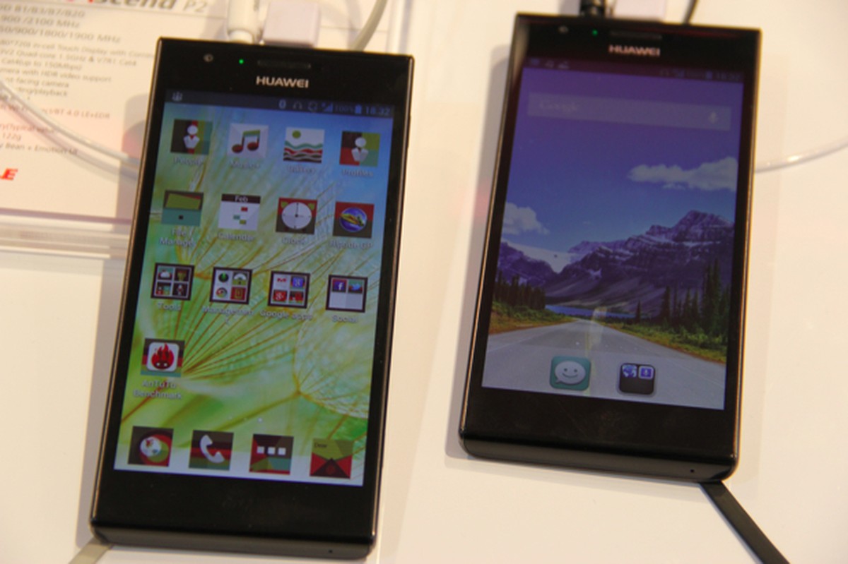 Huawei lança Android com tela HD e câmera de 13 megapixels no MWC 2013
