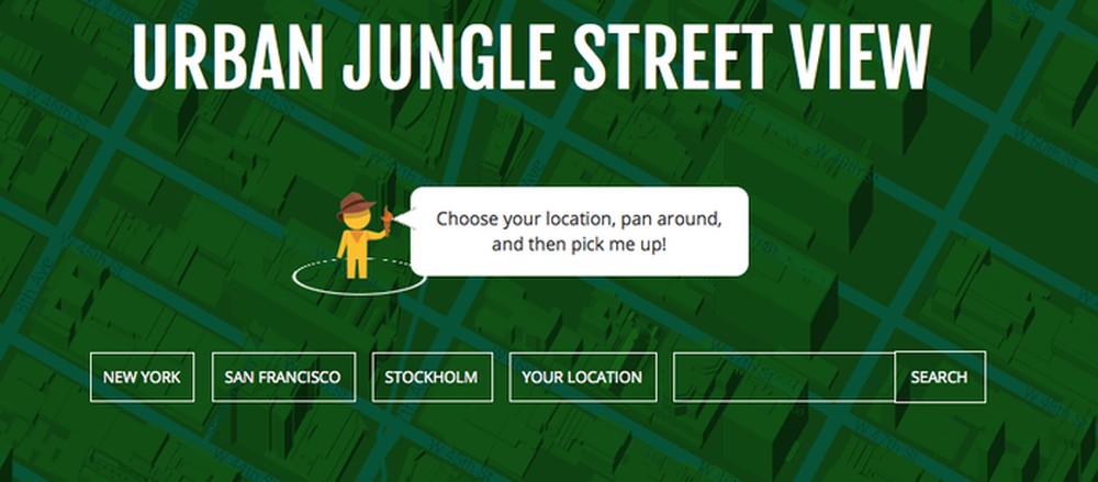 Urban Jungle Street View transforma cidades em florestas no Google Maps