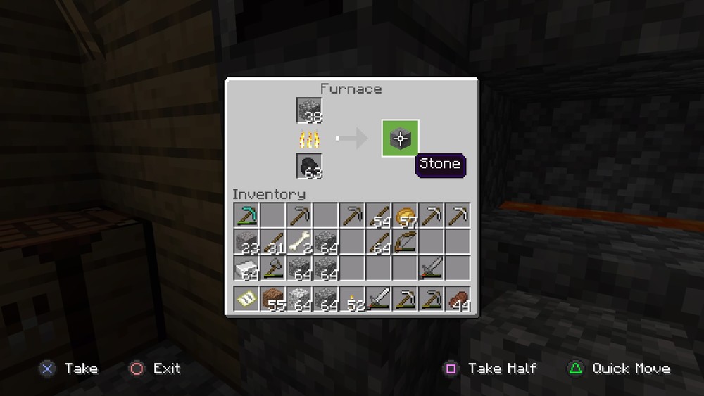 Como fazer pedra lisa no Minecraft