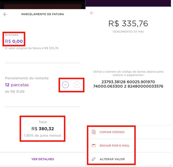 Como pagar a fatura do Nubank pelo celular