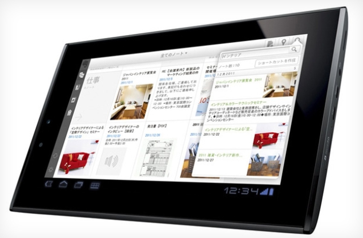 Sharp lança tablet de 7 polegadas com WiMax