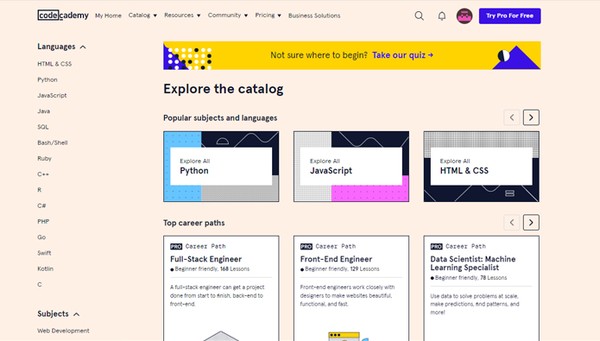 Curso de programação para iniciantes: 6 sites para aprender a programar