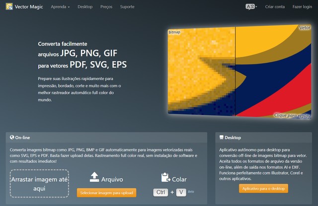 Como vetorizar imagem no Illustrator, Canva e outras ferramentas