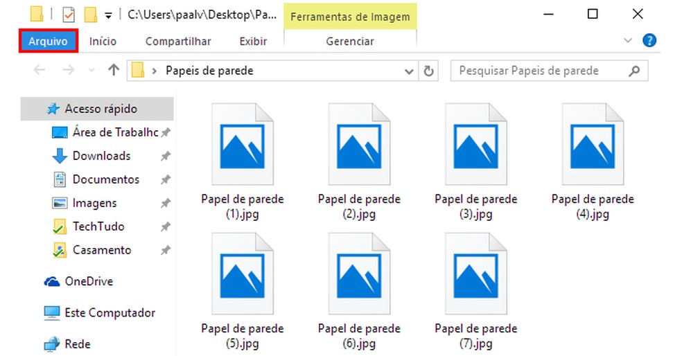 Como mostrar miniaturas de imagens nas pastas do Windows