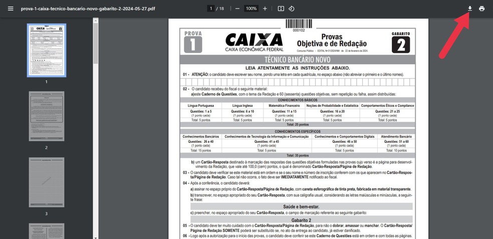 Concurso Da Caixa 2024 Como Ver Gabarito Da Prova E Entrar Com Recurso