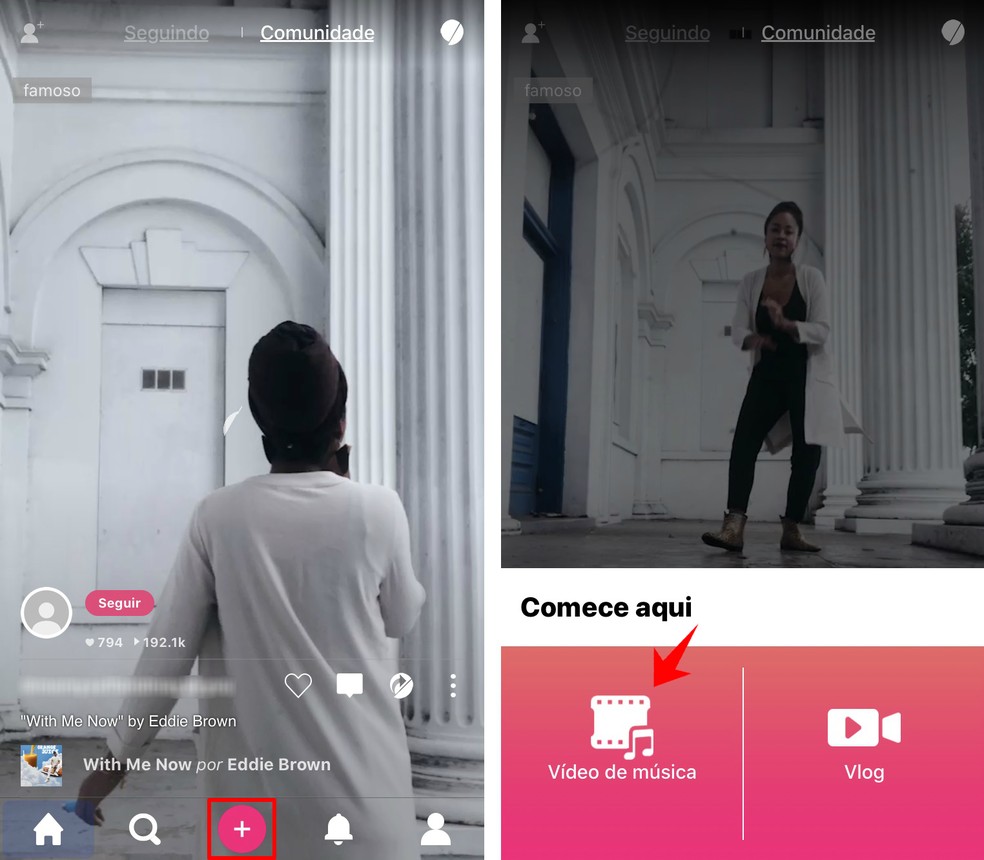 Como colocar música em vídeo com o app Triller