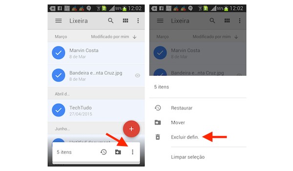 Google Drive: como checar o espaço disponível pelo app no Android