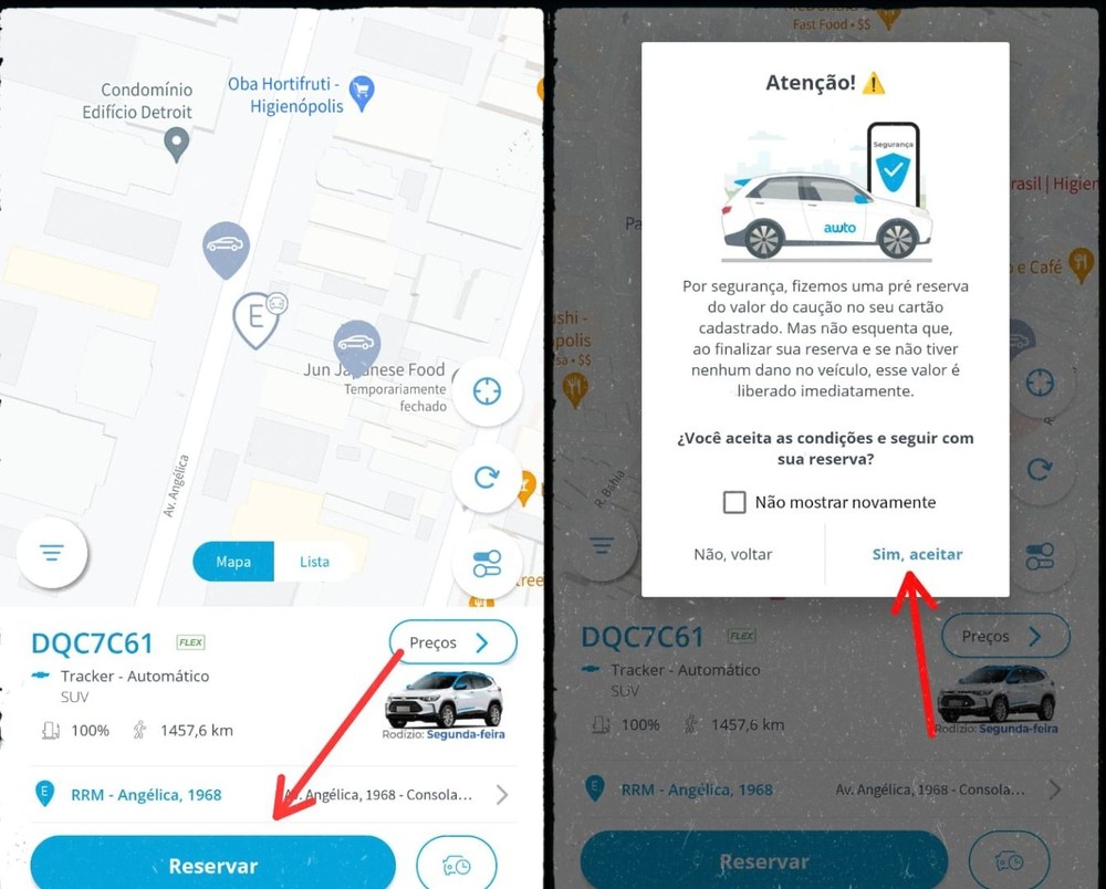 Como funciona o Awto? Saiba usar app de aluguel de carros