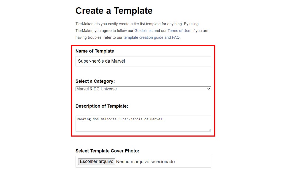 TierMaker: como usar o site para rankear coisas e criar Tierlist online