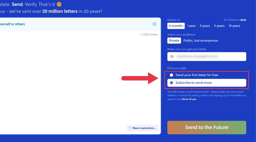 FutureMe: como mandar uma mensagem para você no futuro