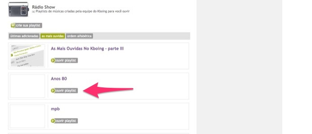 Como usar o Kboing para ouvir músicas online e de graça