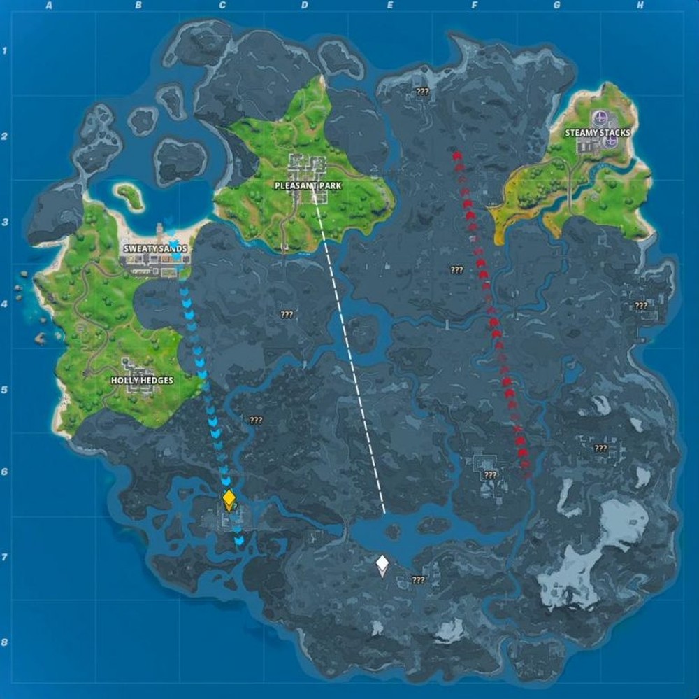 Novo mapa do Fortnite: conheça regiões divulgadas pela Epic Games