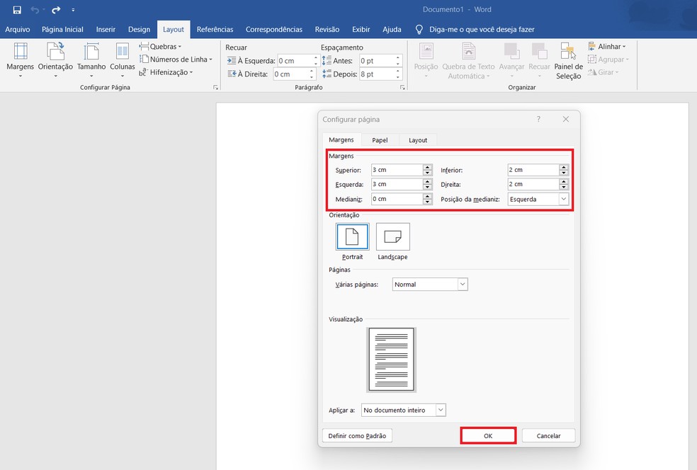 Como colocar margem personalizada e ABNT no Word pelo celular e PC