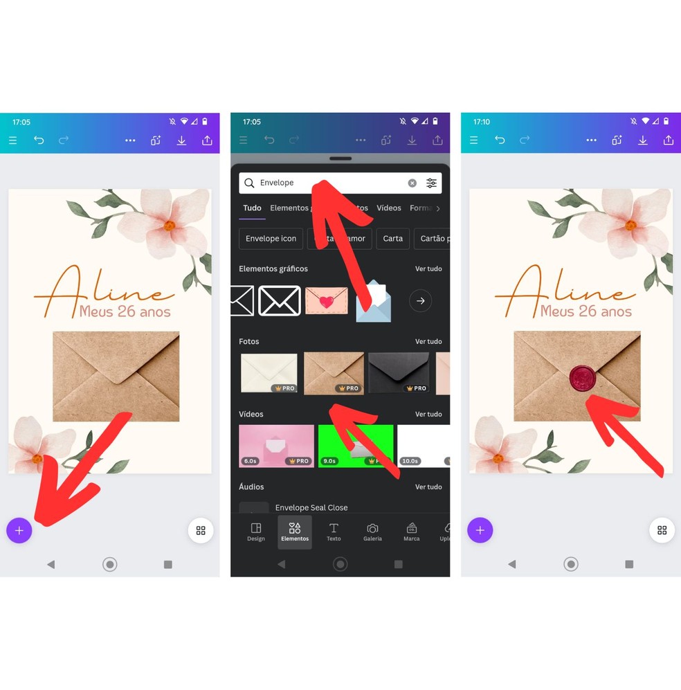 Como fazer um convite interativo no Canva pelo celular
