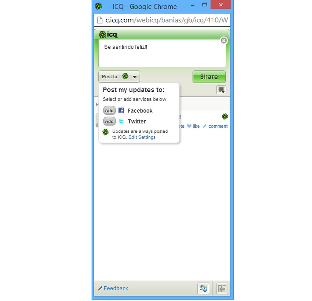 Como usar o novo ICQ no PC e na versão web