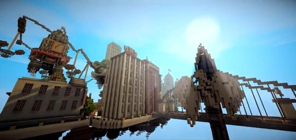 Columbia Bioshock Minecraft