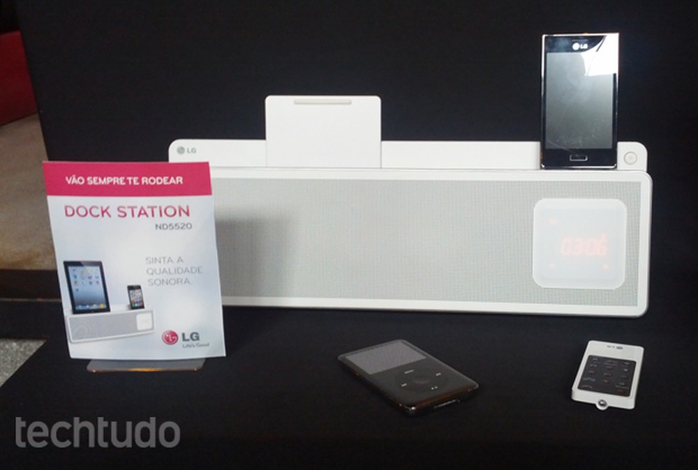 LG lança três dock stations no Brasil para iPhone e smartphones Android