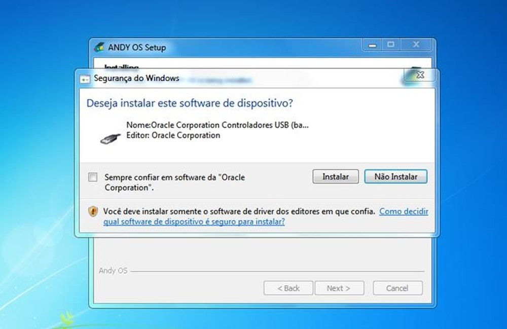Como instalar o Andy, emulador do Android para PC?