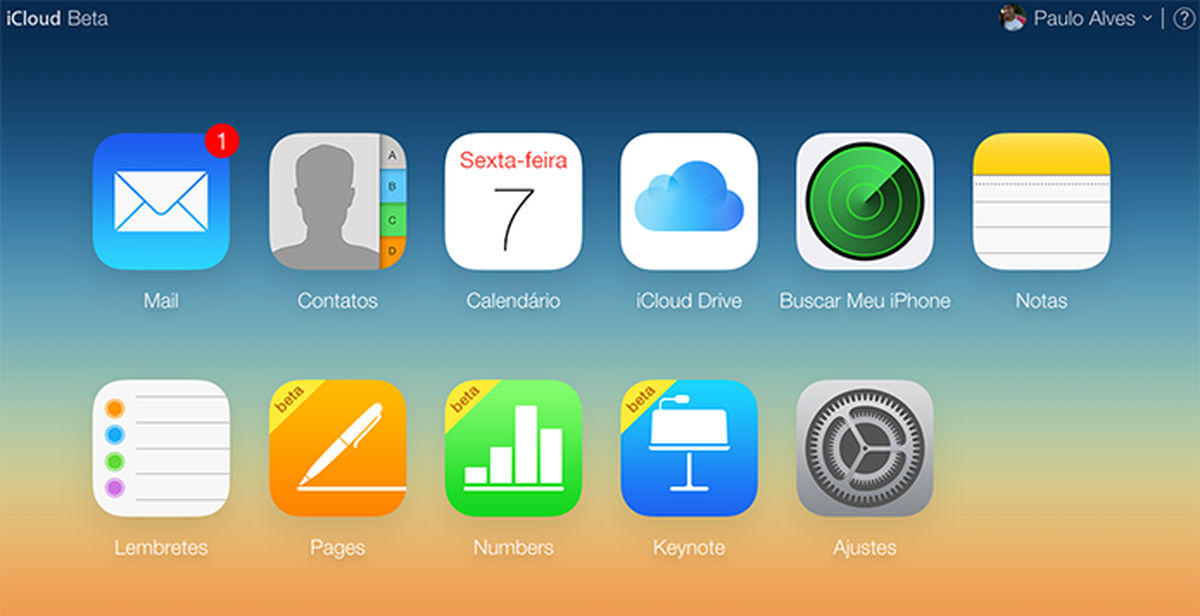 Apple atualiza iCloud.com e outros apps; veja as novidades