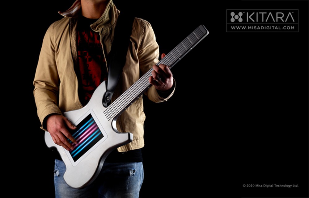 Kitara: Guitarra com touchscreen no lugar das cordas