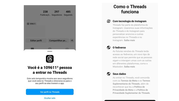Threads do Instagram é lançado para Android e iPhone; veja como baixar