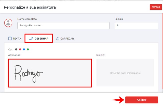 Como inserir assinatura em documentos PDF pela Internet