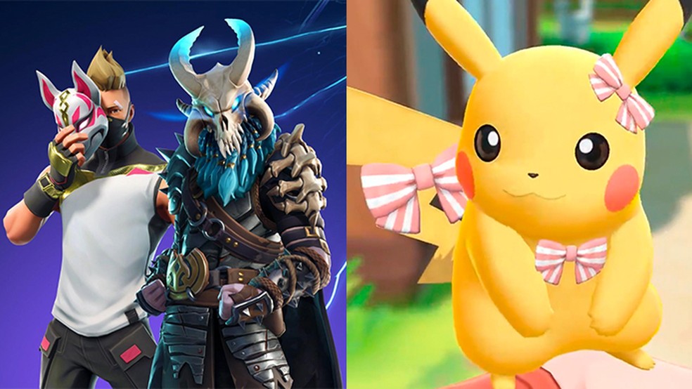 Fortnite e Pokémon Let's Go foram os destaques da semana