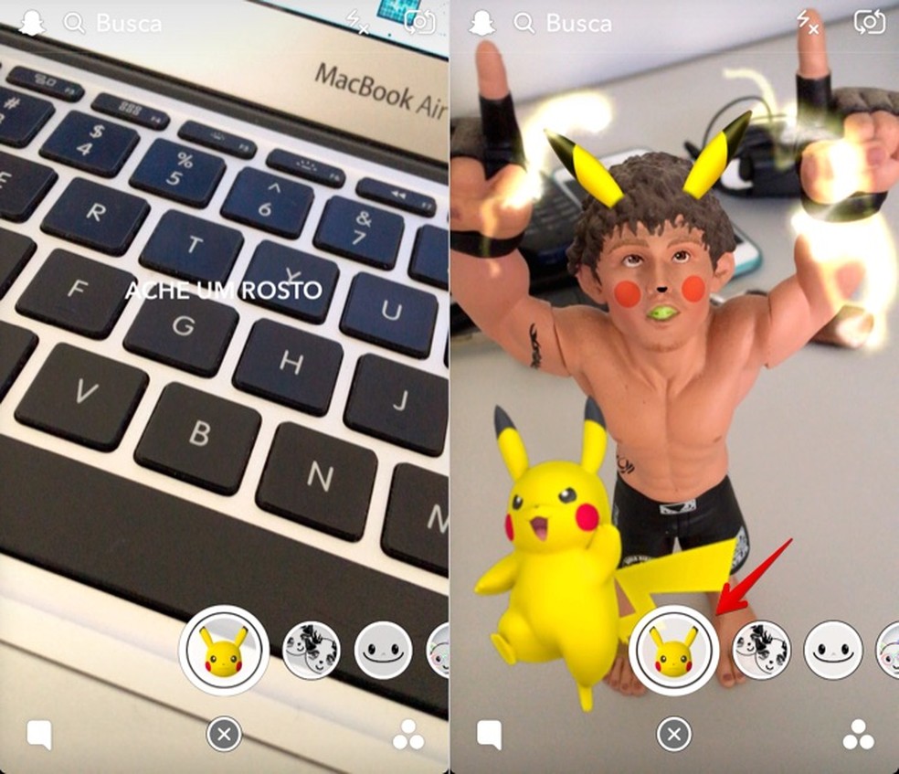 Snapchat ganha filtro que transforma você em Pikachu, de Pokémon