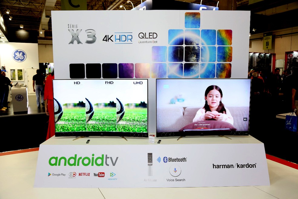 TCL leva TV 4K de 110 polegadas e modelo de 8K para a Eletrolar 2017