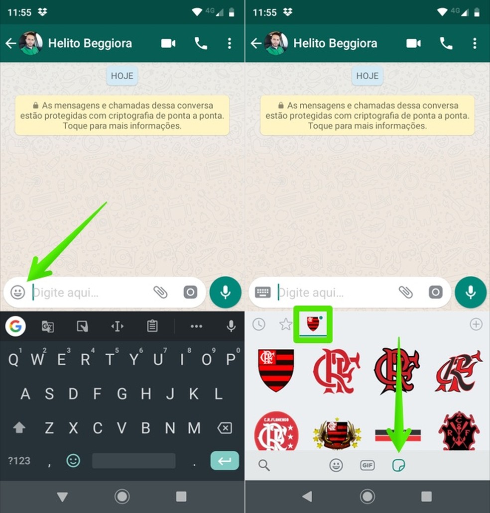 Figurinhas do Flamengo para WhatsApp: saiba usar stickers do time no app