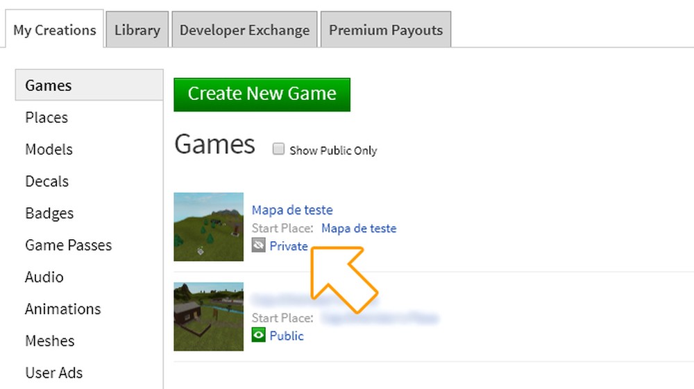 Como criar, publicar e editar um mapa no Roblox