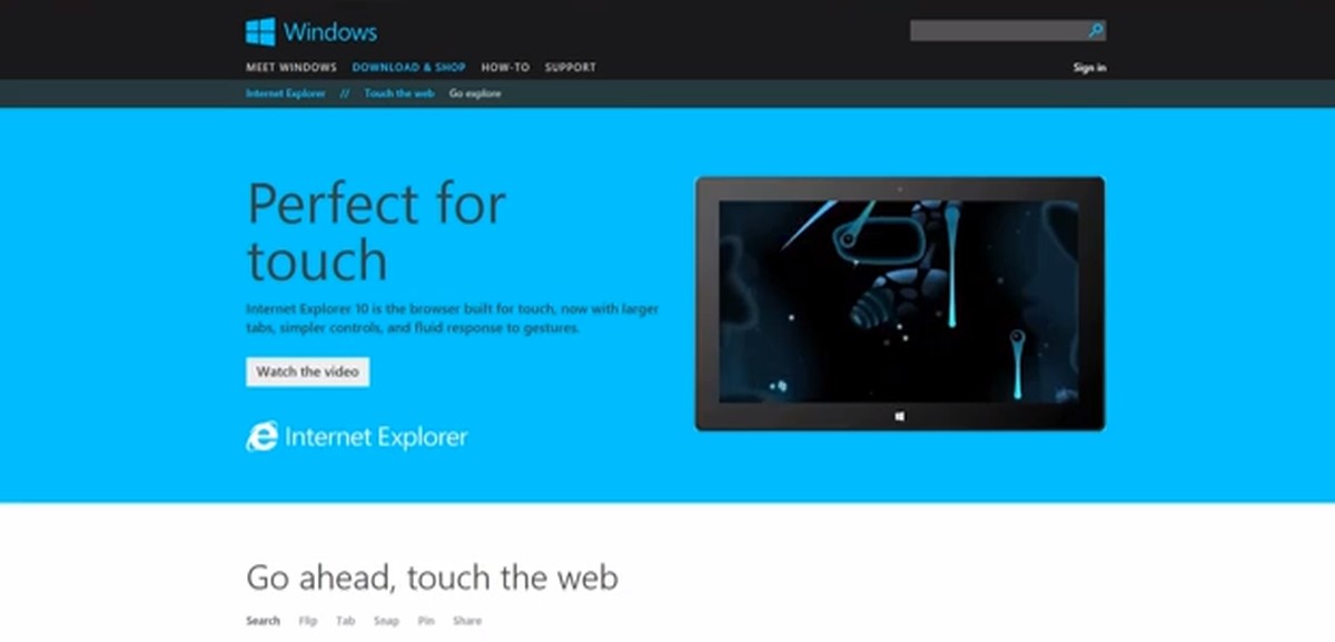 Microsoft lança prévia do Internet Explorer 11 para usuários de Windows 7