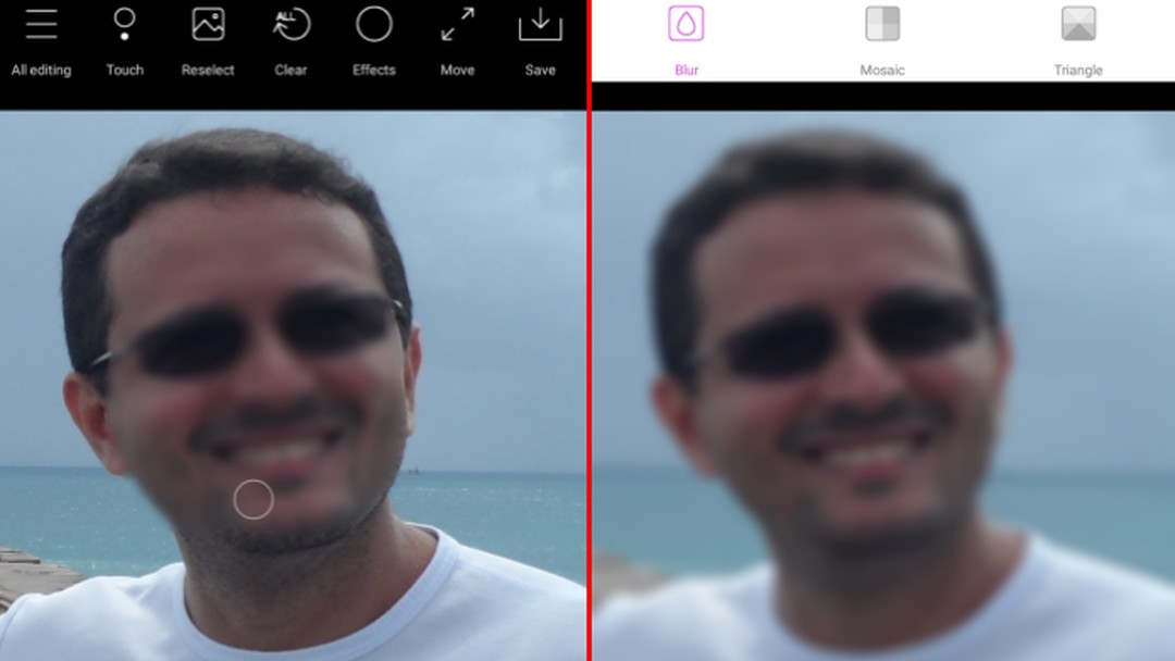 Point Blur | Software | TechTudo