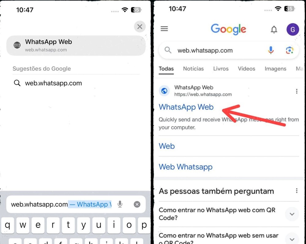 Como abrir o WhatsApp Web no celular Android e iPhone (iOS)