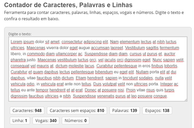 Contador de caracteres online (com e sem espaço): conheça 12 opções