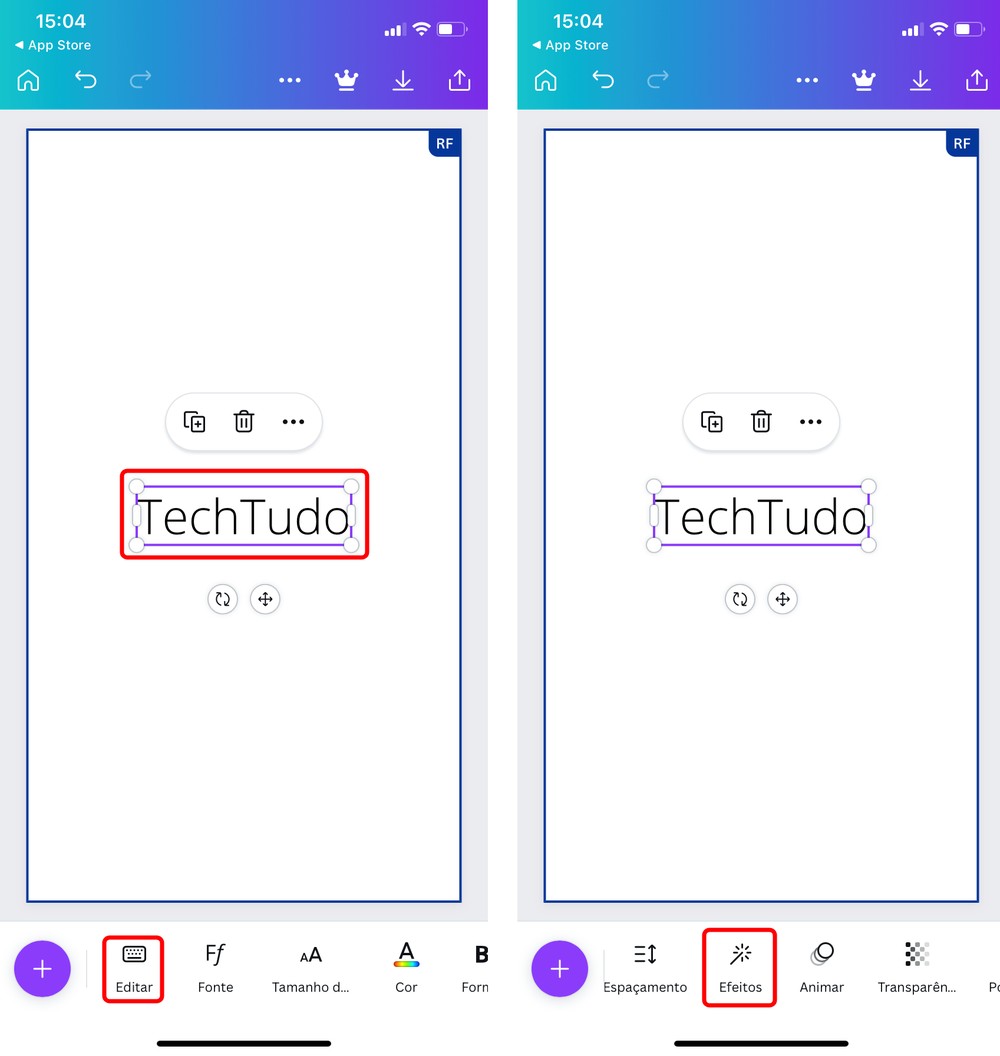 Como fazer texto curvado no Canva pelo celular